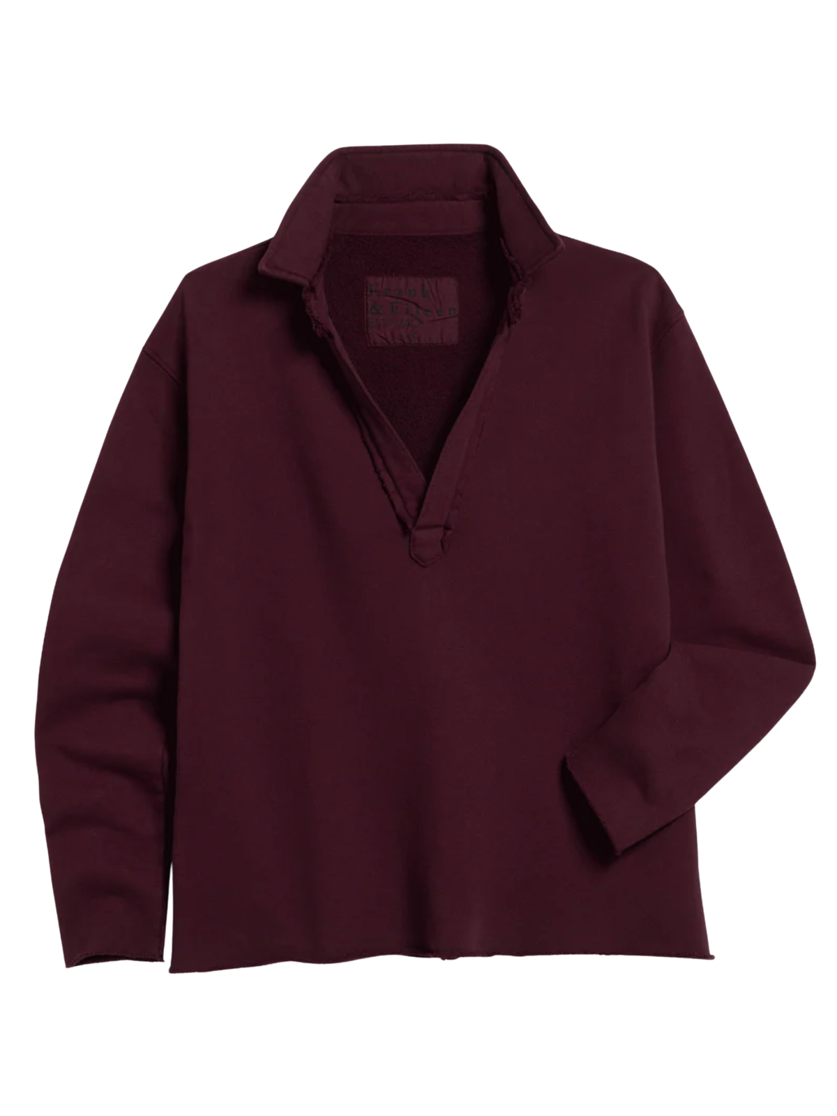 Patrick Popover Henley - Currant — You Are Here FW